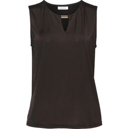 Lascana Damen Tanktop schwarz Gr&ouml;&szlig;e 32/34
