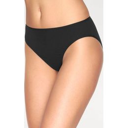 Petite Fleur Damen Bikinislip schwarz Gr&ouml;&szlig;e 40/42