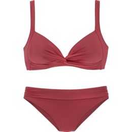 Lascana Damen Triangel-Bikini rostrot Gr&ouml;&szlig;e 40B