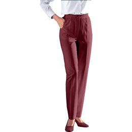 COME ON Damen Schlupfhose atmungsaktiv und b&uuml;gelarm bordeaux Gr&ouml;&szlig;e 54