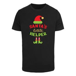 Merchcode Shirt 'Christmas Santa ́s Little Helper' male Black size 5XL