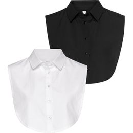 Vivance Damen Blusentop schwarz + wei&szlig; Gr&ouml;&szlig;e 1/34