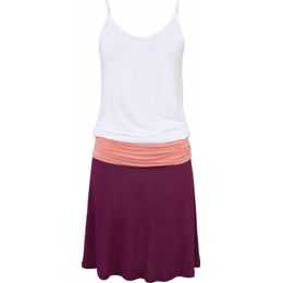 Beach Time Damen Strandkleid bordeaux-apricot Gr&ouml;&szlig;e 42
