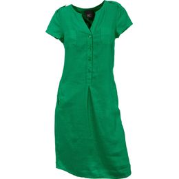 Heine Damen Sommerkleid in knieumspielender L&auml;nge grasgr&uuml;n Gr&ouml;&szlig;e 50