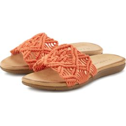 Lascana Damen Pantolette orange Gr&ouml;&szlig;e 39