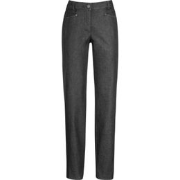 COSMA Damen Gerade Jeans mit Bauch-weg-Effekt schwarz Gr&ouml;&szlig;e 23