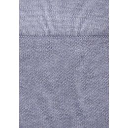 ELBSAND Damen Strickhose rauchblau meliert Gr&ouml;&szlig;e 32/34