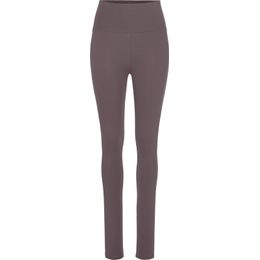 Lascana Damen Leggings taupe Gr&ouml;&szlig;e 40/42