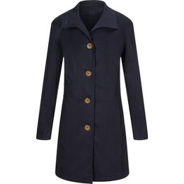 CR&Eacute;ATION L Damen Jacke mit variablem Kragen marine Gr&ouml;&szlig;e 48