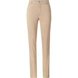 CR&Eacute;ATION L Damen 5-Pocket-Jeans in Magic-Stretch-Qualit&auml;t beige Gr&ouml;&szlig;e 36
