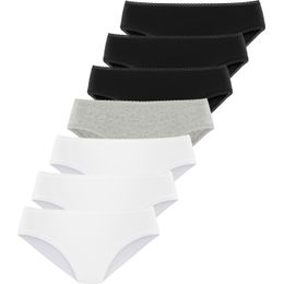 Vivance Damen Jazz-Pants Slips schwarz, wei&szlig;, grau Gr&ouml;&szlig;e 48/50