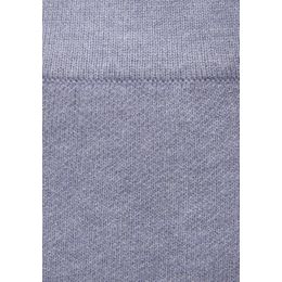 ELBSAND Damen Strickhose rauchblau meliert Gr&ouml;&szlig;e 44/46