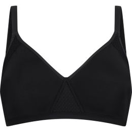 Naturana Damen Minimizer-BH ohne B&uuml;gel schwarz Gr&ouml;&szlig;e 80D
