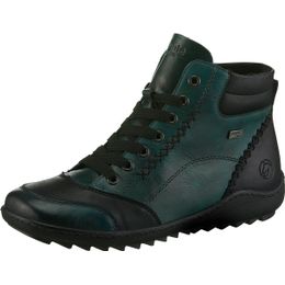 Remonte Damen Stiefelette mit Rei&szlig;verschluss dunkelgr&uuml;n Gr&ouml;&szlig;e 40