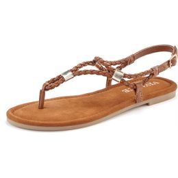 Vivance Damen Sandale camelfarben Gr&ouml;&szlig;e 38
