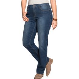 sheego Damen Shaping-Jeans in gerader Form blue denim Gr&ouml;&szlig;e 26
