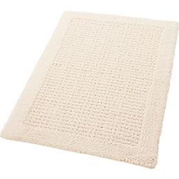 Kleine Wolke unisex Badteppich elfenbein Gr&ouml;&szlig;e 60x60 cm - Badematte
