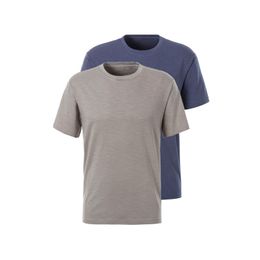 John Devin Herren T-Shirt blau/grau Gr&ouml;&szlig;e S (44/46)