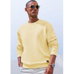 John Devin Herren Sweatshirt gelb Gr&ouml;&szlig;e M (48/50)