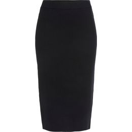 Lascana Damen Strickrock schwarz Gr&ouml;&szlig;e 38