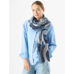 Codello Schal Damen Gr&ouml;&szlig;e One Size creme / blau / grau