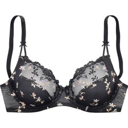 Damen B&uuml;gel-BH schwarz Gr&ouml;&szlig;e 105E