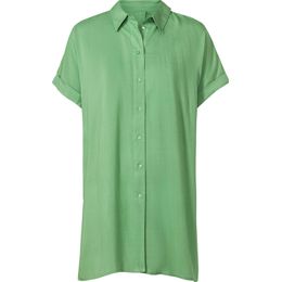 CR&Eacute;ATION L Damen Longbluse mit hohen Seitenschlitzen apfel Gr&ouml;&szlig;e 42