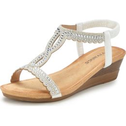 Vivance Damen Sandalette wei&szlig; Gr&ouml;&szlig;e 38