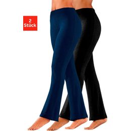 Damen Jazzpants 1x marine, 1x schwarz Gr&ouml;&szlig;e 40/42