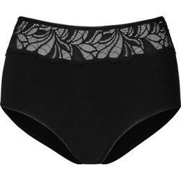 Vivance Damen Taillenslip schwarz Gr&ouml;&szlig;e 32/34