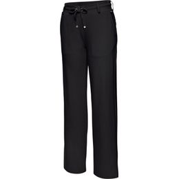 Lascana Damen Homewearhose schwarz, Gr&ouml;&szlig;e 48/50