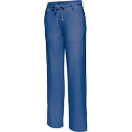 Lascana Damen Homewearhose blau, Gr&ouml;&szlig;e 52/54