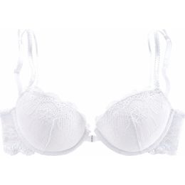 Lascana Damen Push-up-BH wei&szlig; Gr&ouml;&szlig;e 85A