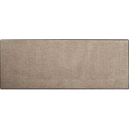 Salonloewe unisex Fu&szlig;matte sand Gr&ouml;&szlig;e 60x180 cm - rechteckig