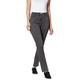 CR&Eacute;ATION L Damen Jeans in Stretch-Qualit&auml;t dark grey-denim Gr&ouml;&szlig;e 44