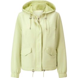 CR&Eacute;ATION L Damen Blousonjacke mit weitenregulierbarer Kapuze pistazie Gr&ouml;&szlig;e 36
