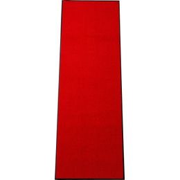 Salonloewe unisex Fu&szlig;matte rot Gr&ouml;&szlig;e 75x120 cm - rechteckig