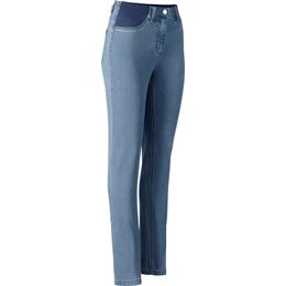 CR&Eacute;ATION L Damen Jeans in Stretch-Qualit&auml;t blue-bleached Gr&ouml;&szlig;e 20