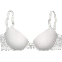 Lascana Damen Push-up-BH creme Gr&ouml;&szlig;e 75D