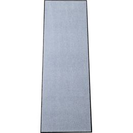 Salonloewe unisex Fu&szlig;matte silbergrau Gr&ouml;&szlig;e 75x190 cm - rechteckig