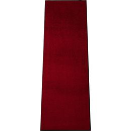 Salonloewe unisex Fu&szlig;matte weinrot Gr&ouml;&szlig;e 60x180 cm - rechteckig
