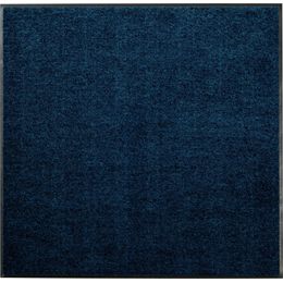 Salonloewe unisex Fu&szlig;matte dunkelblau Gr&ouml;&szlig;e 85x85 cm
