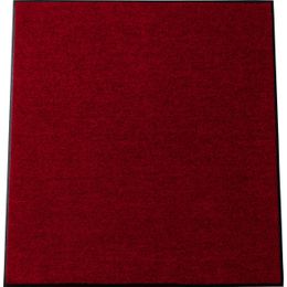 Salonloewe unisex Fu&szlig;matte weinrot Gr&ouml;&szlig;e 85x85 cm