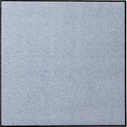 Salonloewe unisex Fu&szlig;matte silbergrau Gr&ouml;&szlig;e 85x85 cm