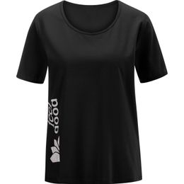 feel good Damen Shirt schwarz Gr&ouml;&szlig;e 44/46