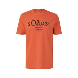s.Oliver Shirt male Orange size 2XL