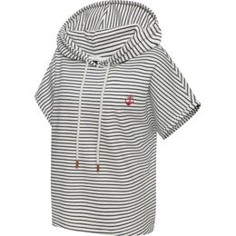 H.I.S. Damen Sweatshirt marine-offwhite Gr&ouml;&szlig;e 48/50