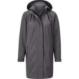 CR&Eacute;ATION L Damen Funktionsjacke mit Fleece-Futter anthrazit Gr&ouml;&szlig;e 52