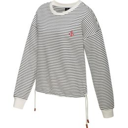H.I.S. Damen Sweatshirt marine-offwhite Gr&ouml;&szlig;e 36/38