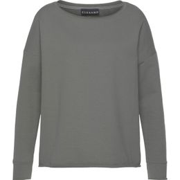 ELBSAND Damen Sweatshirt gr&uuml;n Gr&ouml;&szlig;e XL (42)